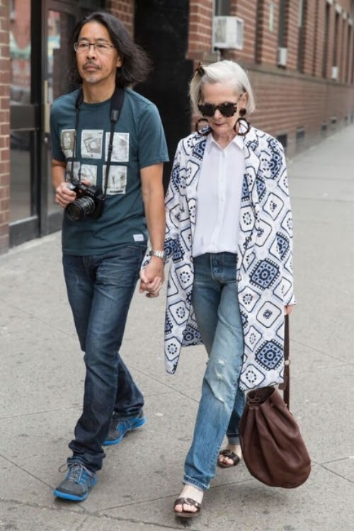 Meet the oldest fashion influencer and her styling! - BeSpoke Jeans Blog